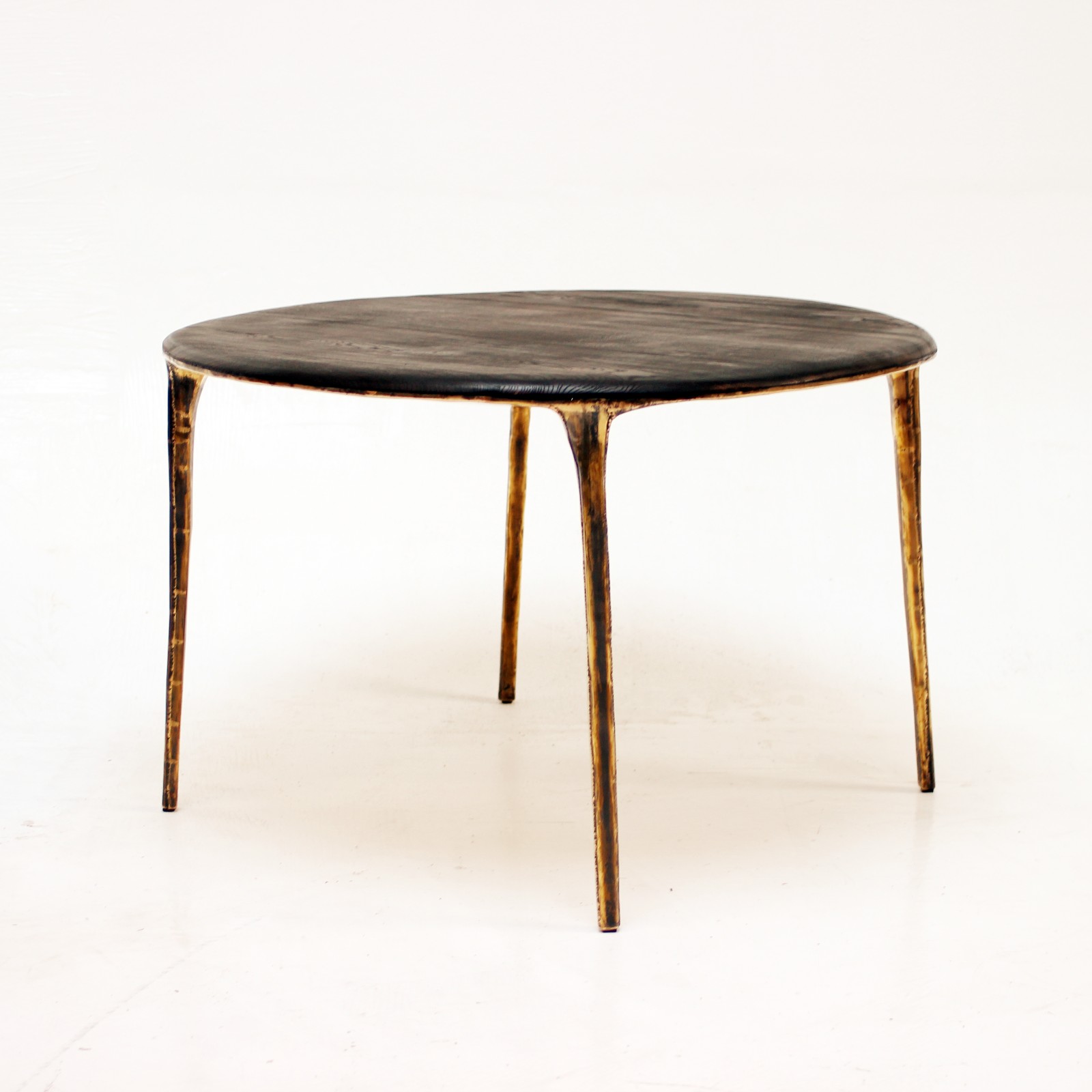 Valentin LOELLMANN - Brass - Table ronde - Galerie Gosserez